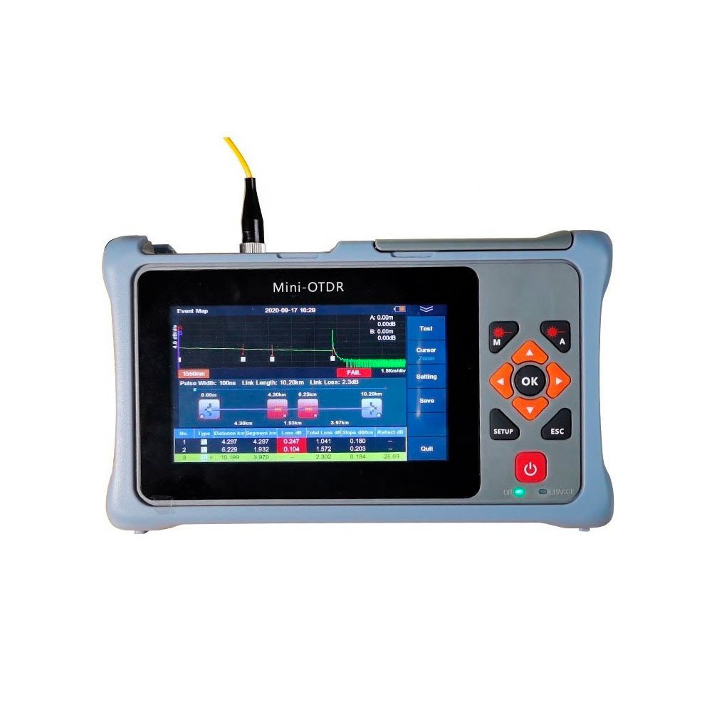 Shop Fiber | MINI OTDR 9X1 PARA FIBRA ATIVA