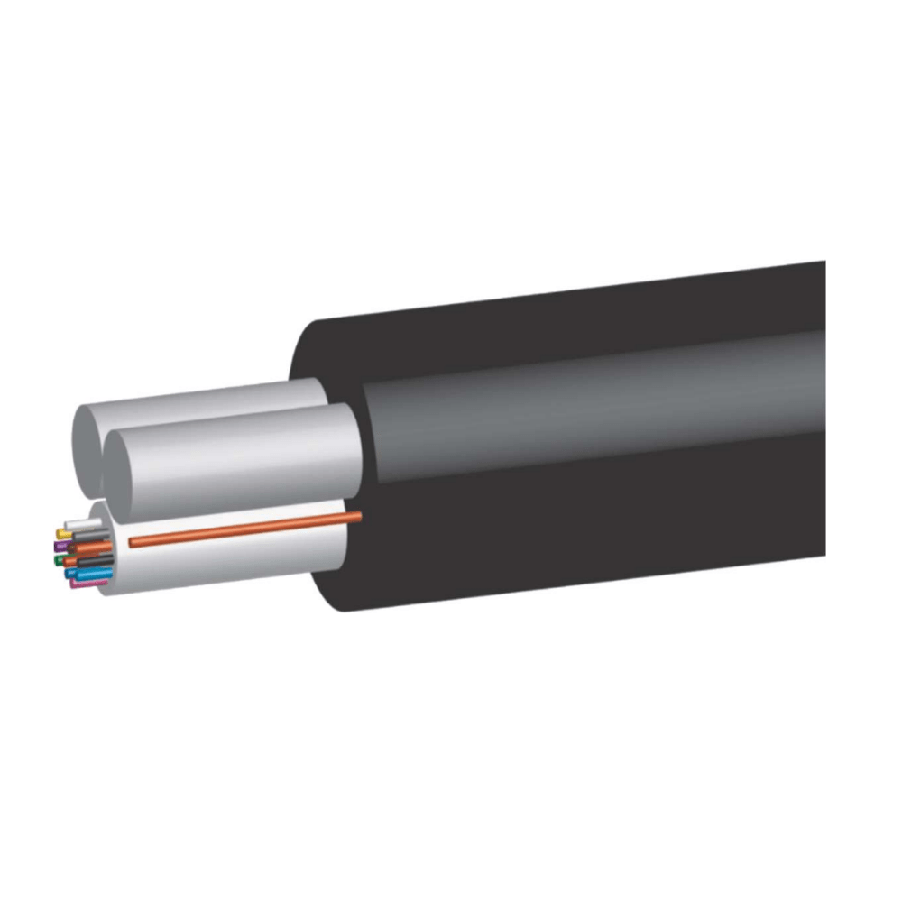 Shop Fiber | CABO ÓPTICO AÉREO DIELÉTRICO TUBO ÚNICO ASU 200